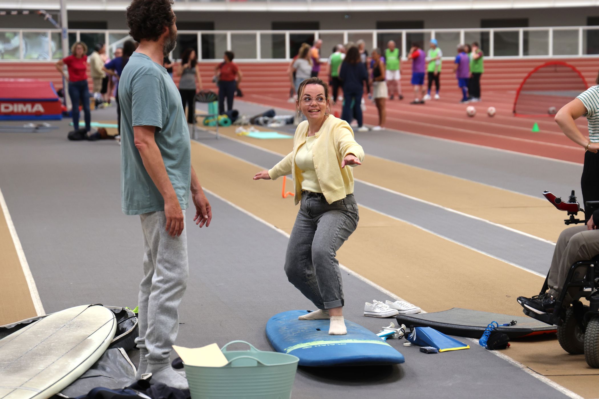 EN IMAGES. En piste pour la journée sportive du pôle de services à ...